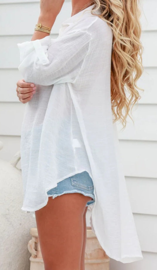 Oversize Beach Shirt Free Spirit Australia – Contourz Studio