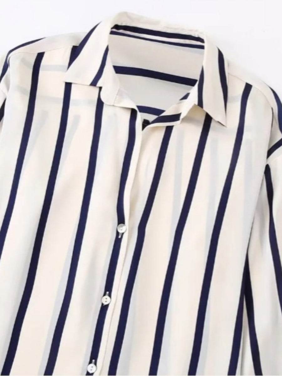 Sienna Stripe Shirt Eyes On Floyd – Contourz Studio